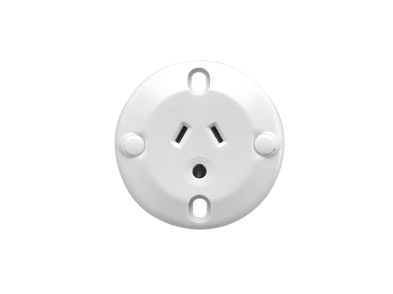 Clipsal - 426L - Single Socket Outlet, 250VAC, 10A, 3 Pin, Flush Mount ...