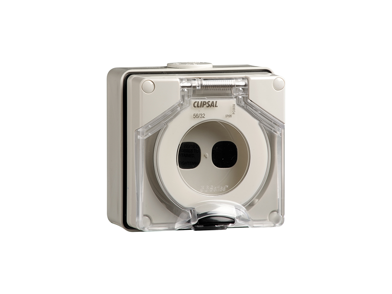 Clipsal - 56/32 - Aperture Enclosure, 2 Gang.